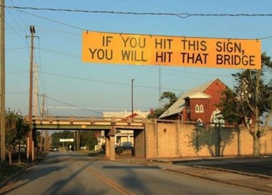 21 weird road signs in the world
