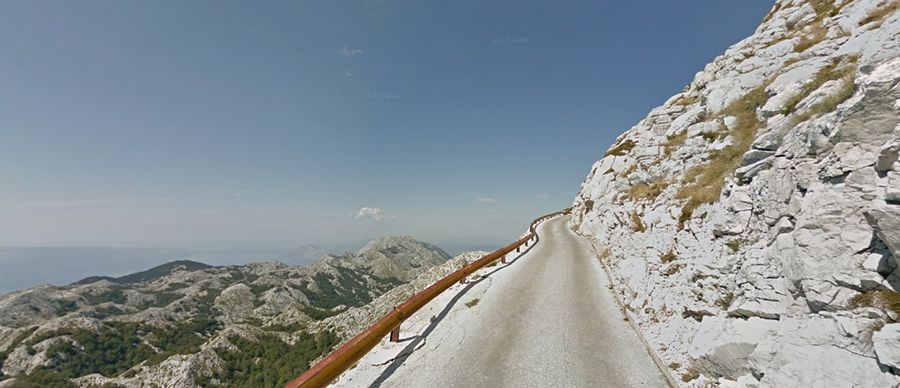 Sveti Jure: the highest road of Croatia