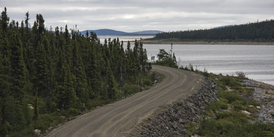 Trans-Taiga Road: a very remote journey in Canada