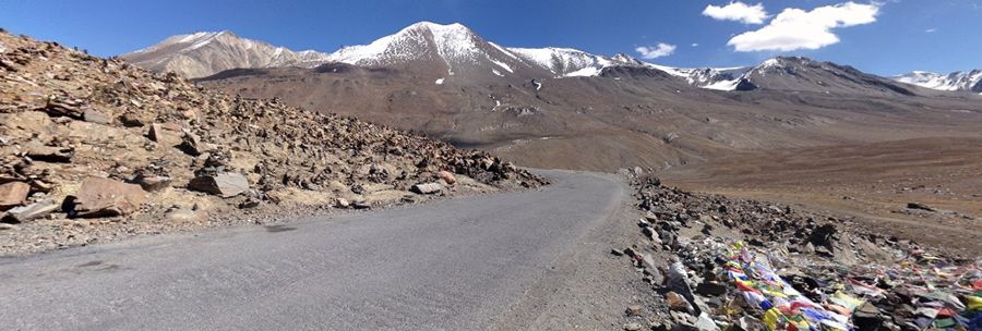 Bara-lacha La, a mountain pass on the legendary Leh-Manali highway