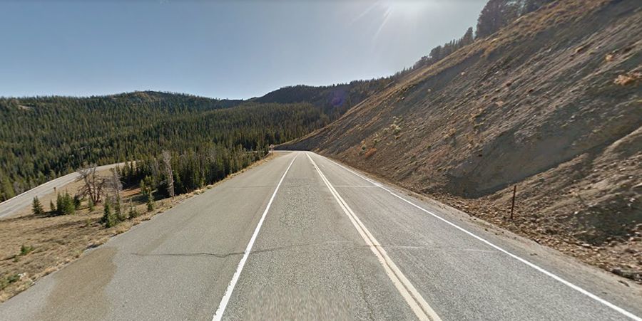 Galena Summit, one of the highest paved roads of Idaho