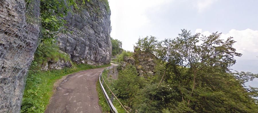 Via del Sole is one of the most ferocious bike climbs in Italy