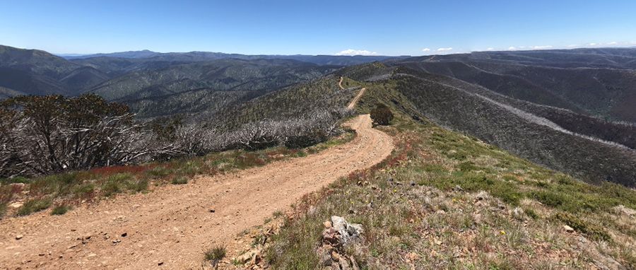 Blue Rag Range Track, only for 4WD cars with good clearance
