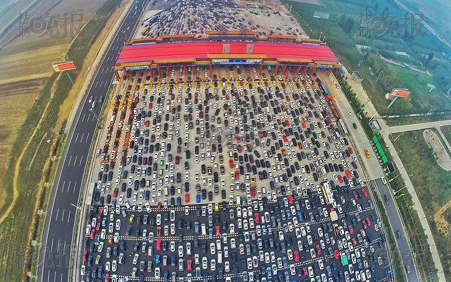 The Beijing-Zhuhai Expressway is one of the most congested roads on Earth