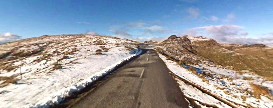Summit Road, a narrow scenic drive in New Zealand