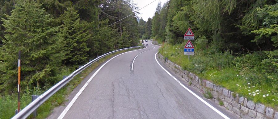 Tonale Pass is an unforgettable road in the Dolomites