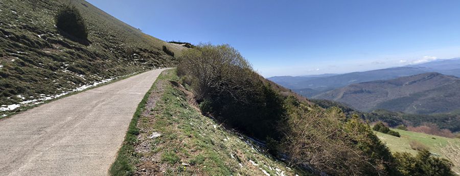 The road to Coll de Jou, a chillout in high mountains