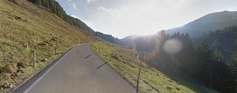 Glaubenbergpass, an iconic road in the Swiss Alps