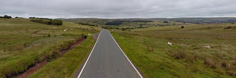 Trecastle-Tirabad Road, a drive where you can hear gunfire