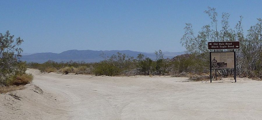 Old Dale Road is an old mining road in Joshua Tree NP