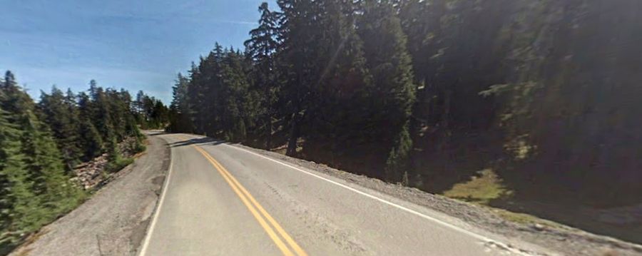 Rim Drive is a scenic 33-mile road around Crater Lake