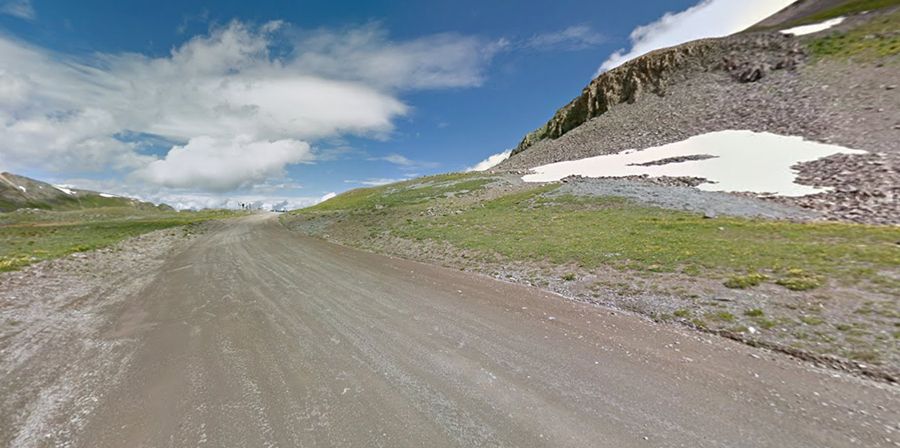 Stony Pass: a rocky, rough and washed out road in Colorado