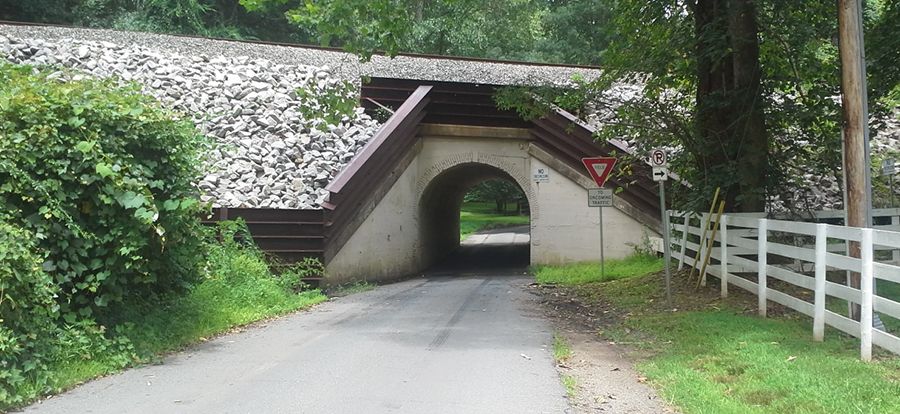 The haunted Bunny Man Bridge in Virginia