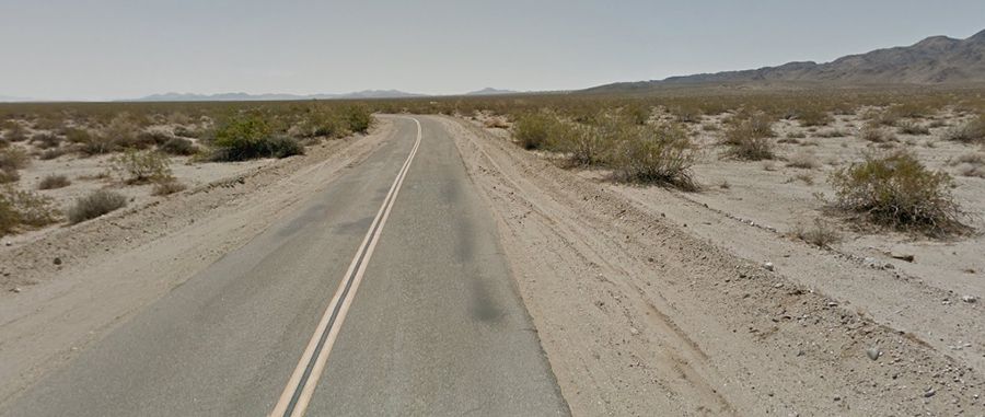 Pinto Basin Road, a desert drive in the Joshua Tree NP