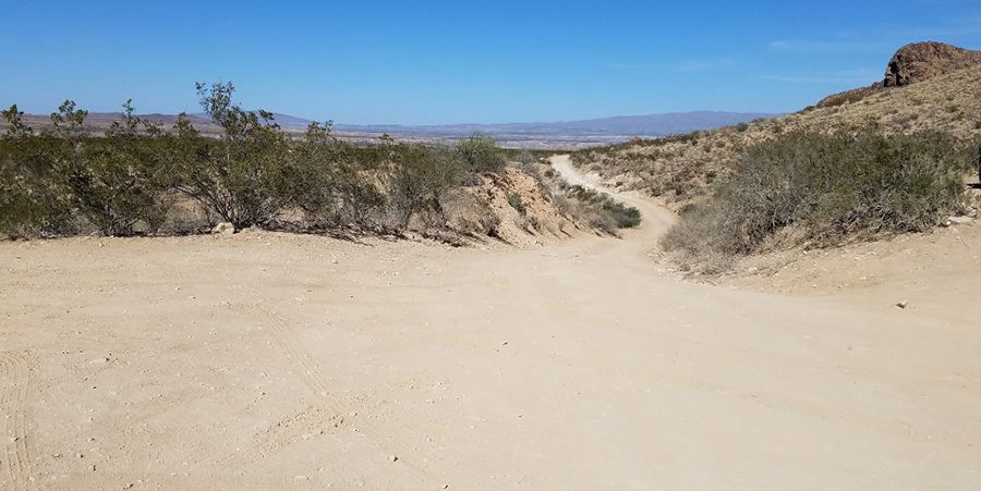 Grapevine Hills Road, a bumpy drive in Big Bend NP
