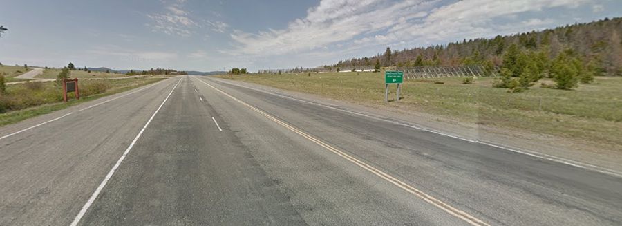 MacDonald Pass, a scenic drive through the Rocky Mountains