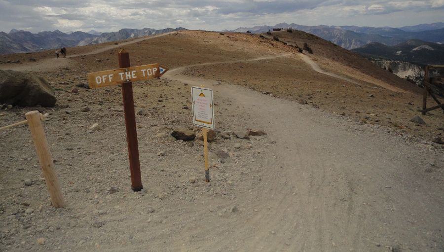 The intimidating road to Mammoth Mountain