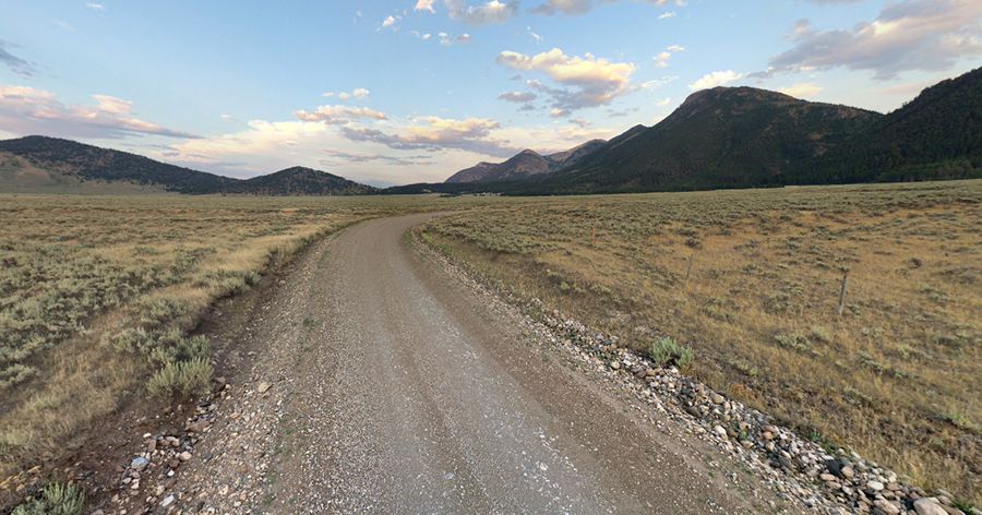 Driving the wild Red Rock Pass on the Idaho-Montana border