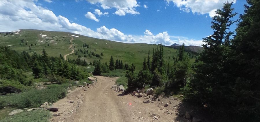 The road to Gold Hill in CO is not for the inexperienced