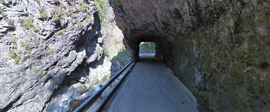 Orrido della Val Taleggio, an Italian balcony road