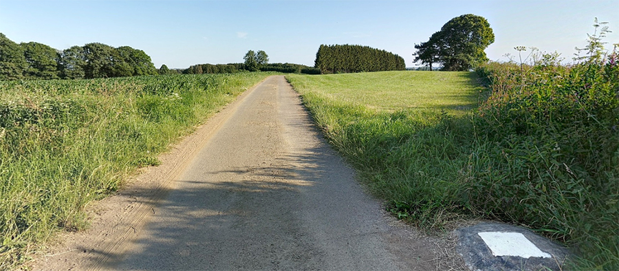 Kneiff, the highest road of Luxembourg