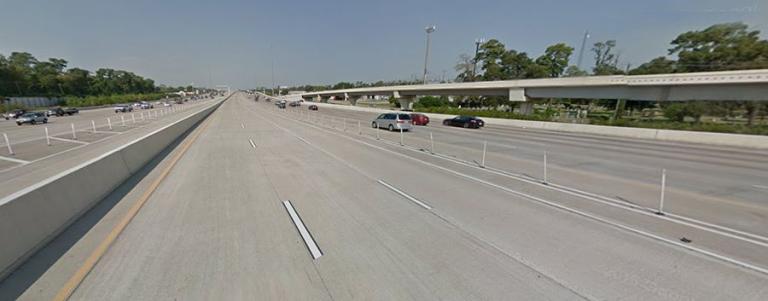 Katy Freeway in Texas is one of the widest highways in the world