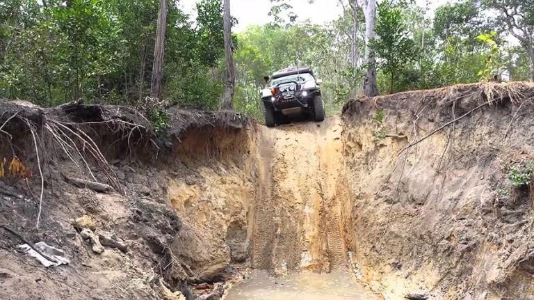 Old Telegraph Track is an iconic 4WD track in Cape York