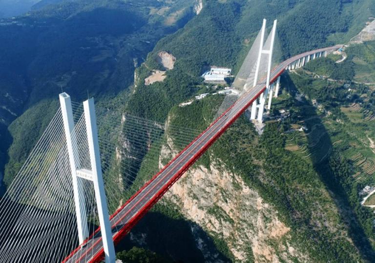Duge Bridge: Crossing the Iconic 565m Gorge in Guizhou