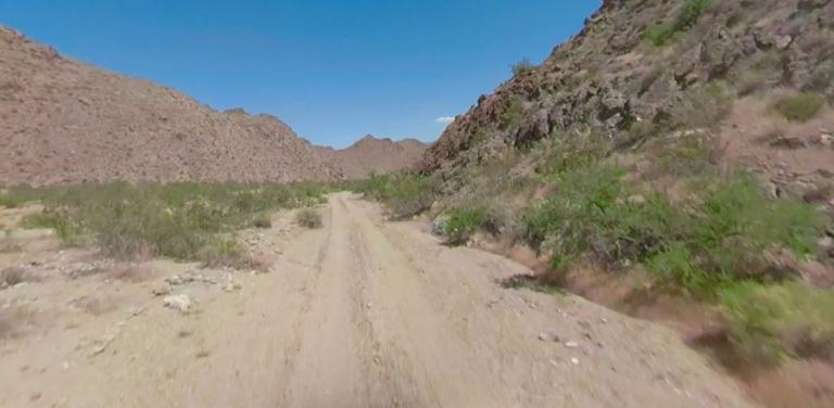Scanlon Road in Nevada is a treacherous drive for any freighter