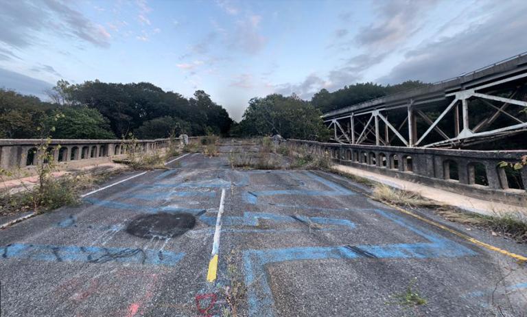 The infamous Jug Bridge of Maryland
