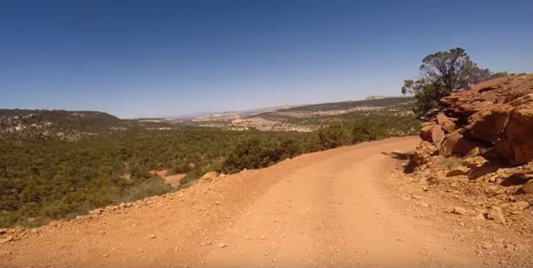 Beef Basin Trail is a challenging 4wd road in Utah